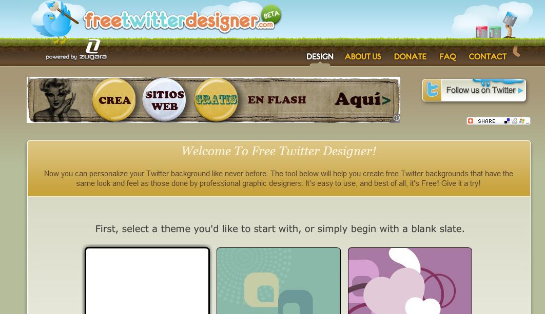 free twitter designer - Web y Empresas