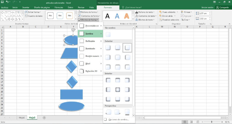 Cómo hacer un diagrama de flujo en Excel - Web y Empresas