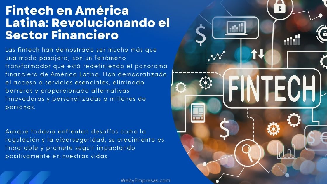 Las Fintech en América Latina: Revolucionando el Sector Financiero - Web y Empresas
