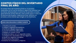 Conteo Físico Del Inventario Final Del Año: Por Qué Debes Hacerlo y ...