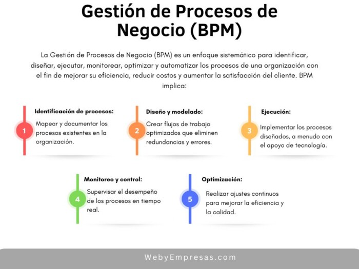 15 Ejemplos de Gestión de Procesos de Negocio (BPM) - Web y Empresas