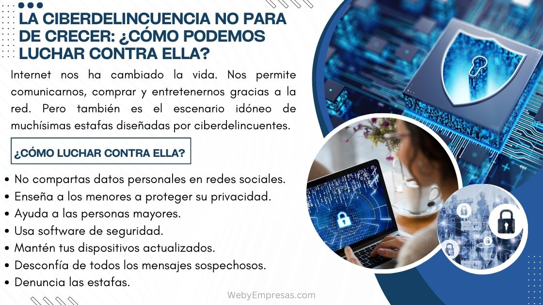 La ciberdelincuencia no para de crecer: ¿cómo podemos luchar contra ella? - Web y Empresas