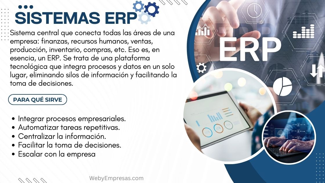 Sistemas ERP: Qué son, Para Qué sirven y Ejemplos - Web y Empresas