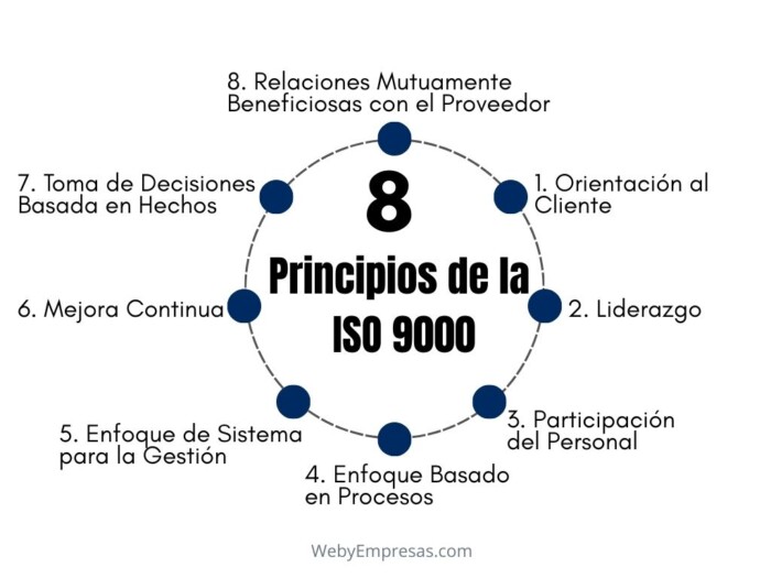 Los 8 Principios de la ISO 9000: Los Pilares de la Excelencia en la ...